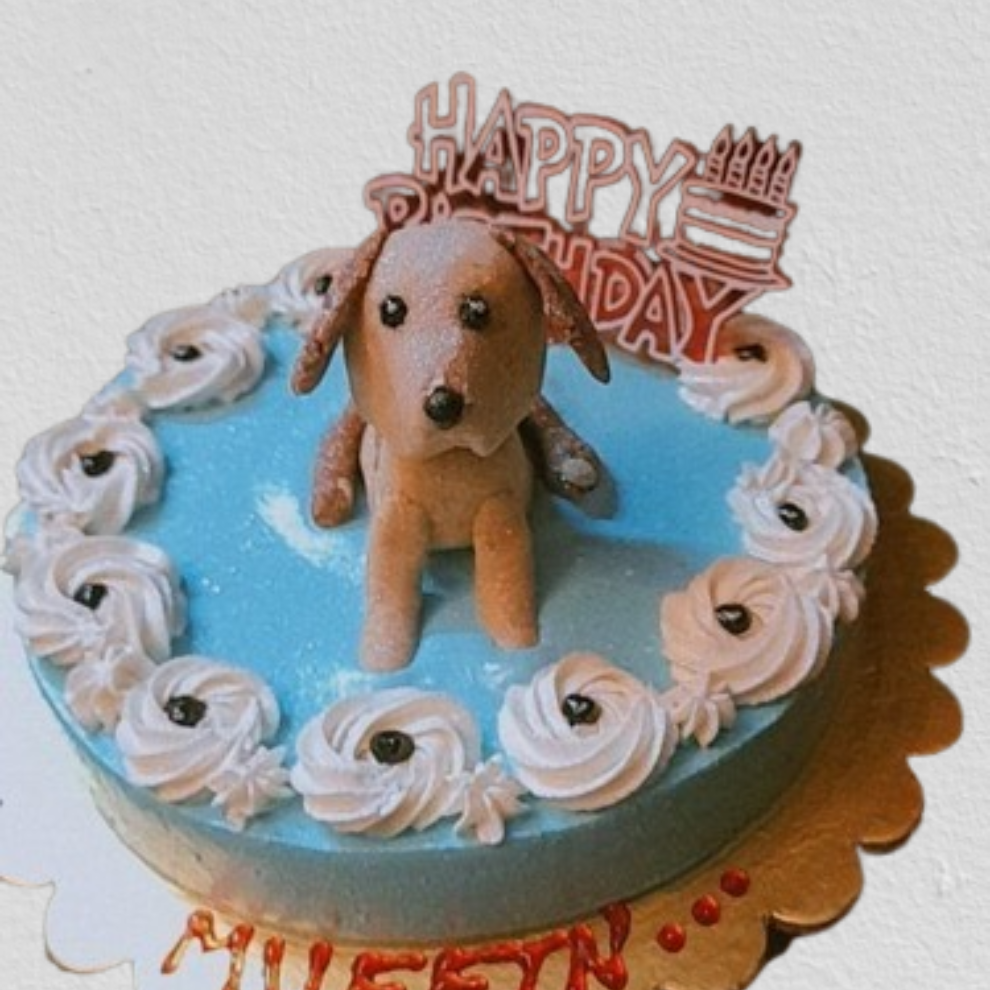 3D Beagle Dog Cake – The Furry Baker
