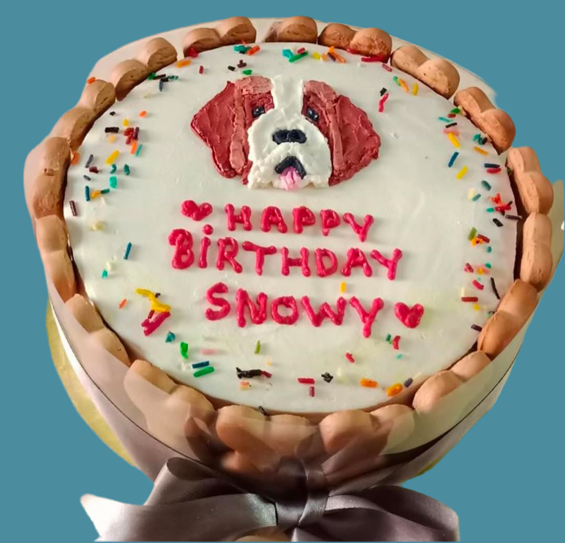 Happy Doggo Cake – The Furry Baker